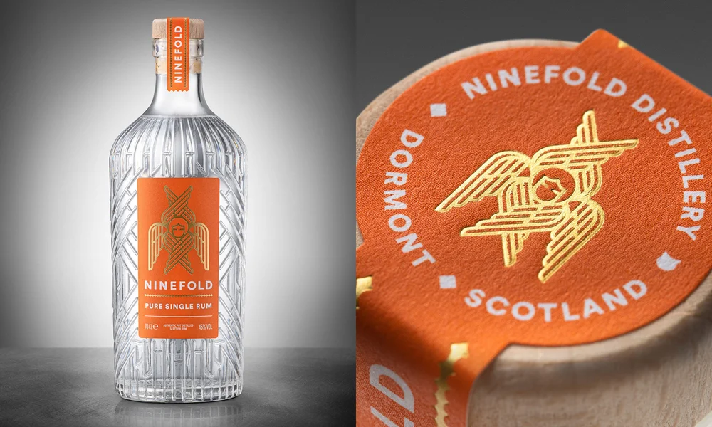 Ed Bell Design - Brand and Packaging Designer | Ninefold Rum Redesign