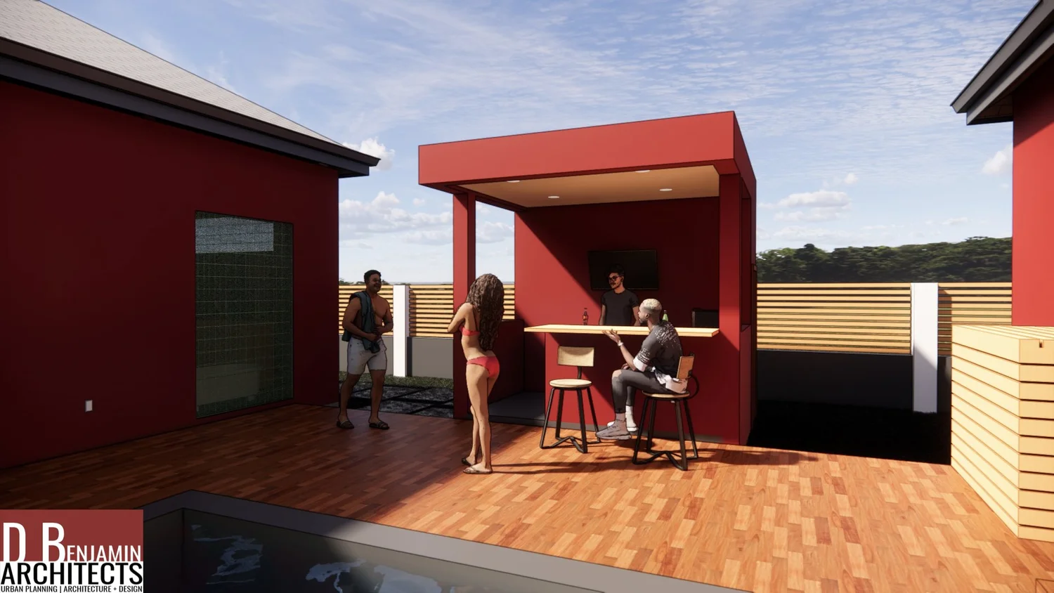 "U" HOUSE — D Benjamin Architects