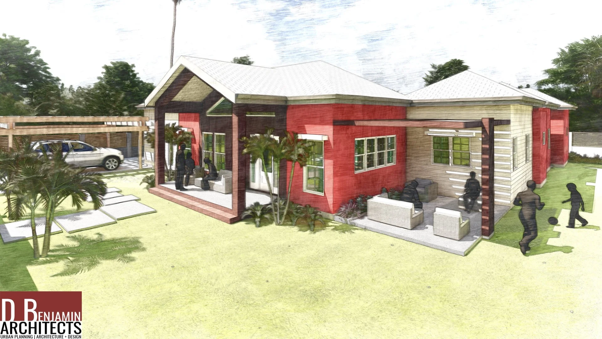 "U" HOUSE — D Benjamin Architects