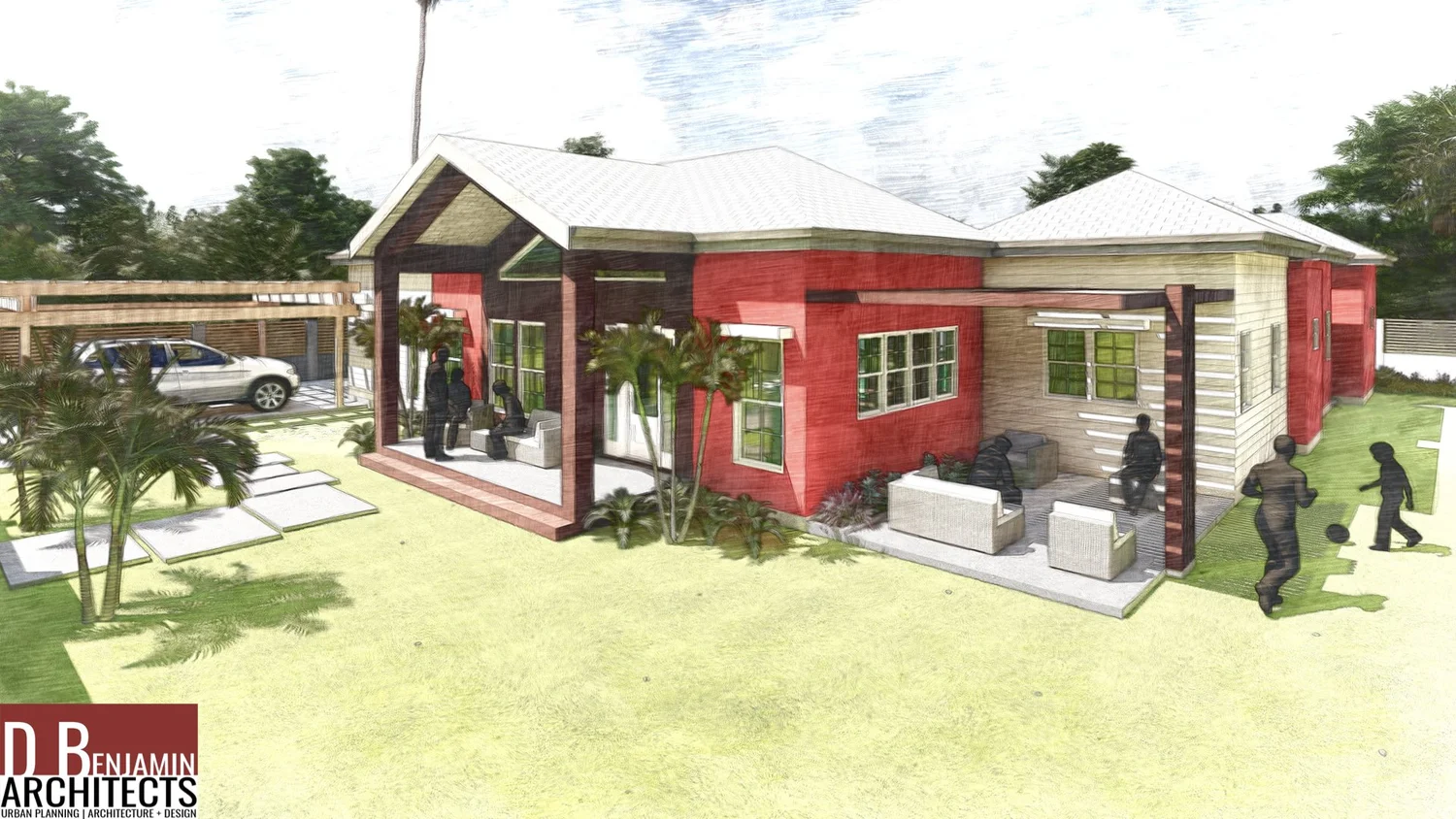 "U" HOUSE — D Benjamin Architects