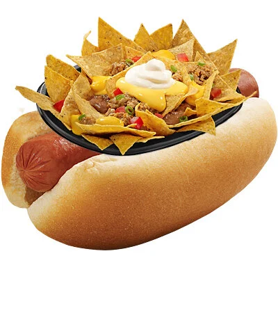 put some nachos on it — pictureofhotdog.com