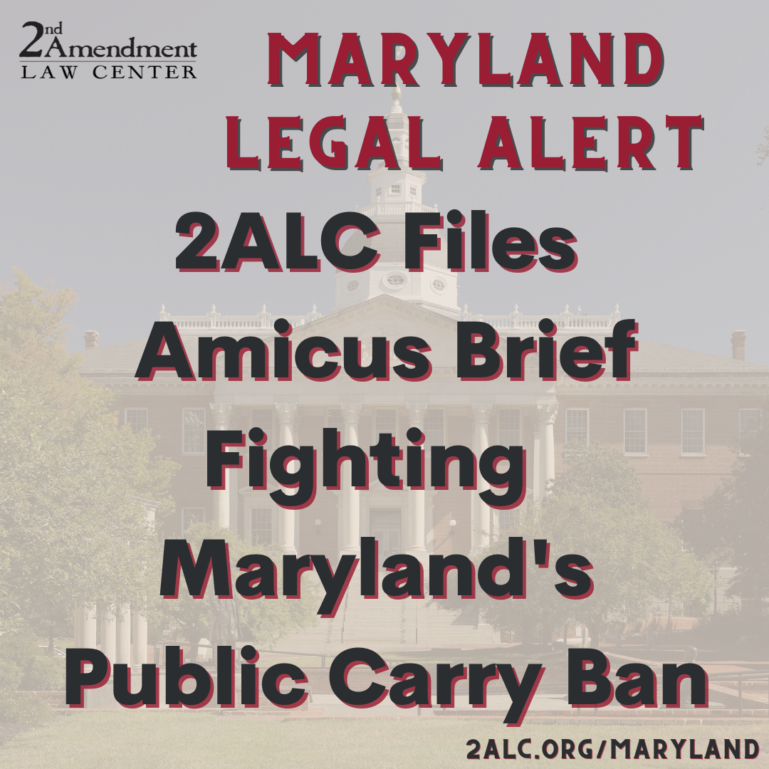 Maryland — Second Amendment Law Center