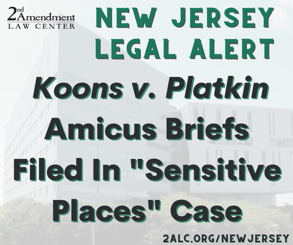 New Jersey — Second Amendment Law Center