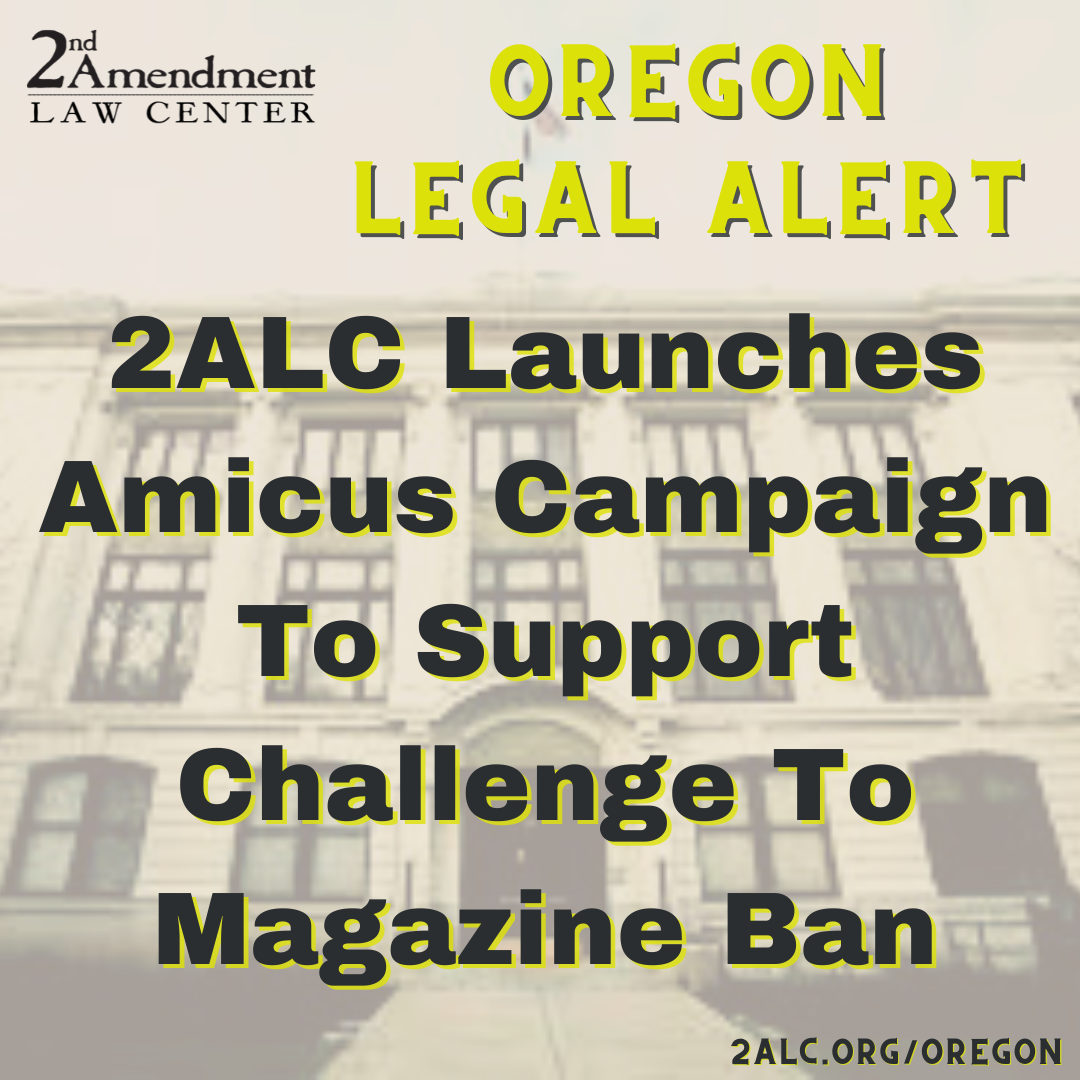 Oregon — Second Amendment Law Center