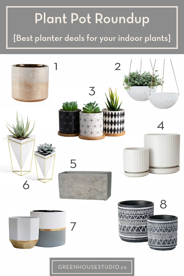 Pots for Indoor Plants - choose your best type based on how you water ...