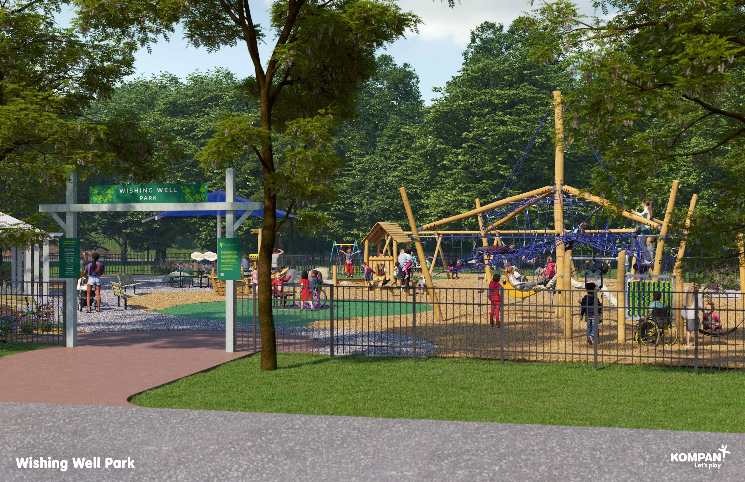 Help Realize the Vision — Wishing Well Park