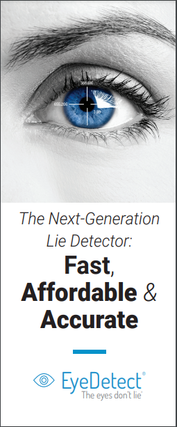 EYE DETECT — JR polygraph services