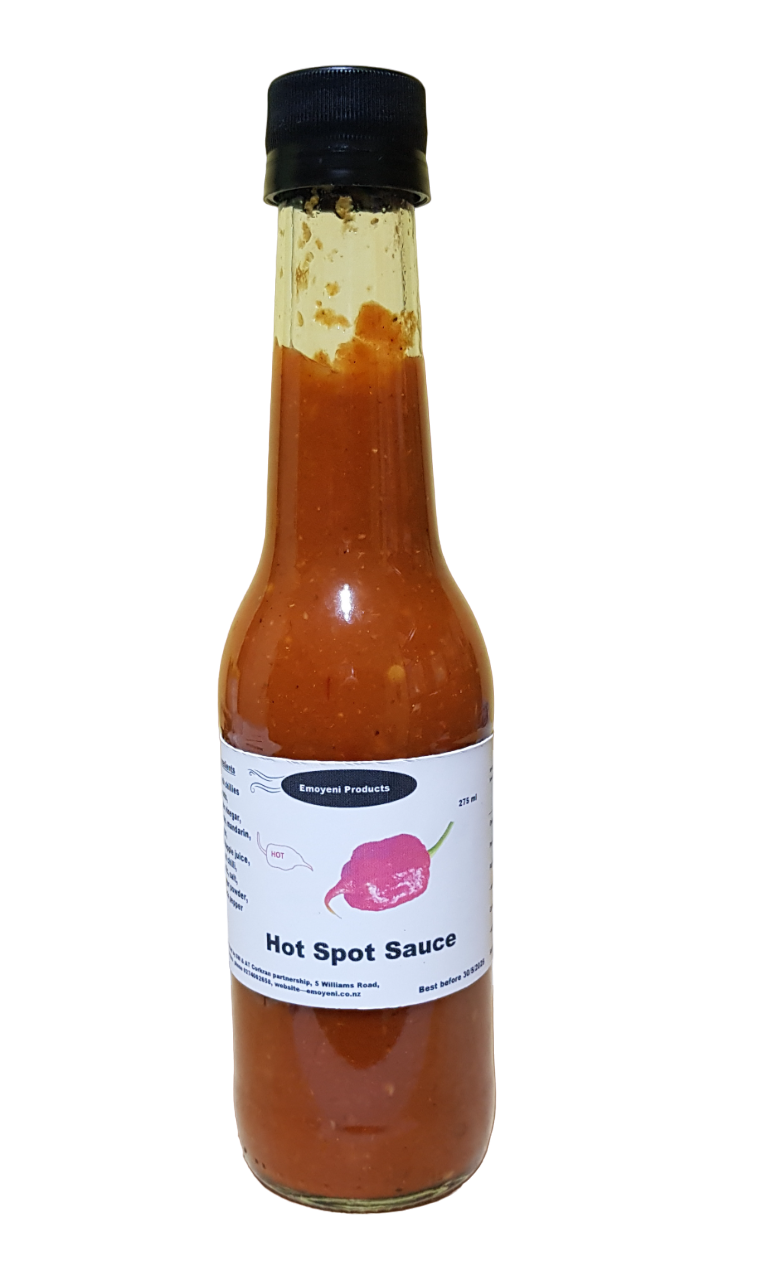 Hot Spot Sauce 275ml bottle — Emoyeni Products