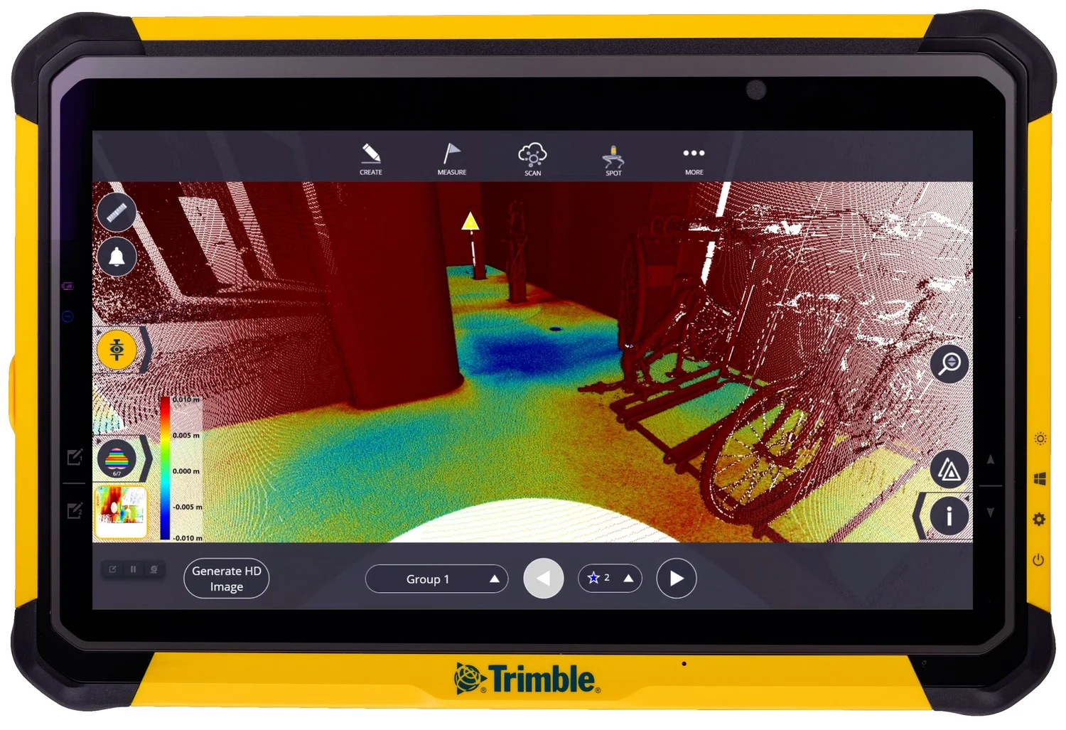 Using laser scanning to check floor flatness | BuildingPoint Scandinavia
