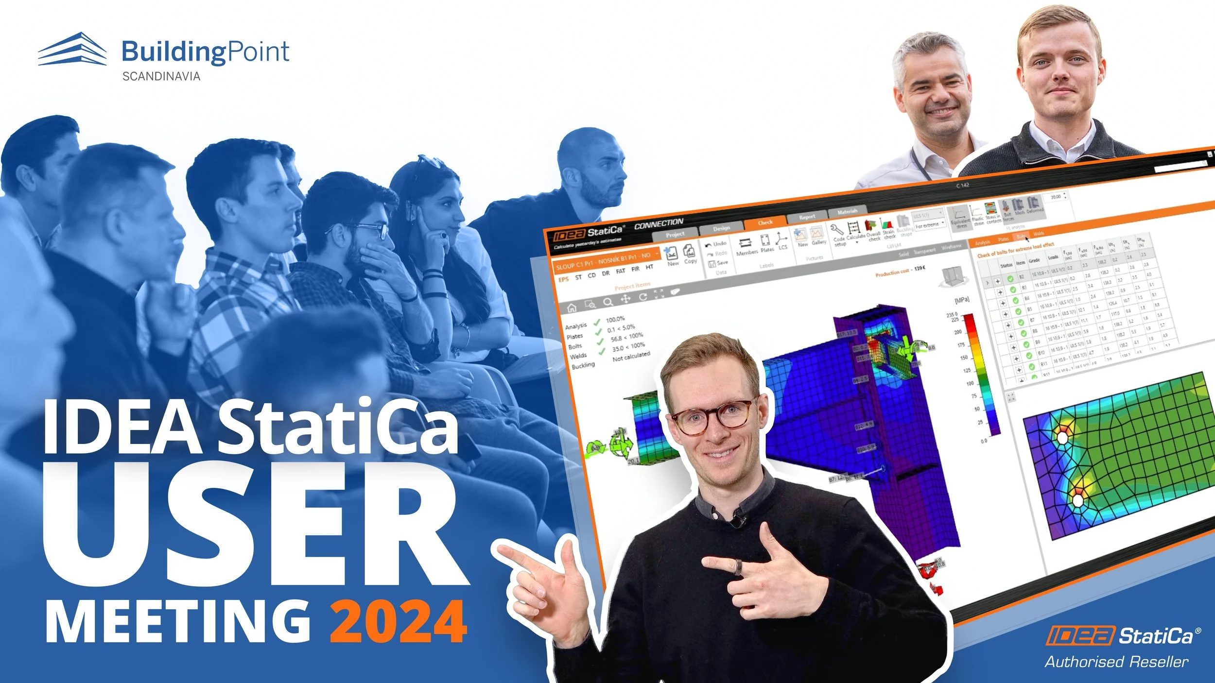 Thank you for attending IDEA StatiCa User Meetings in Sweden and ...