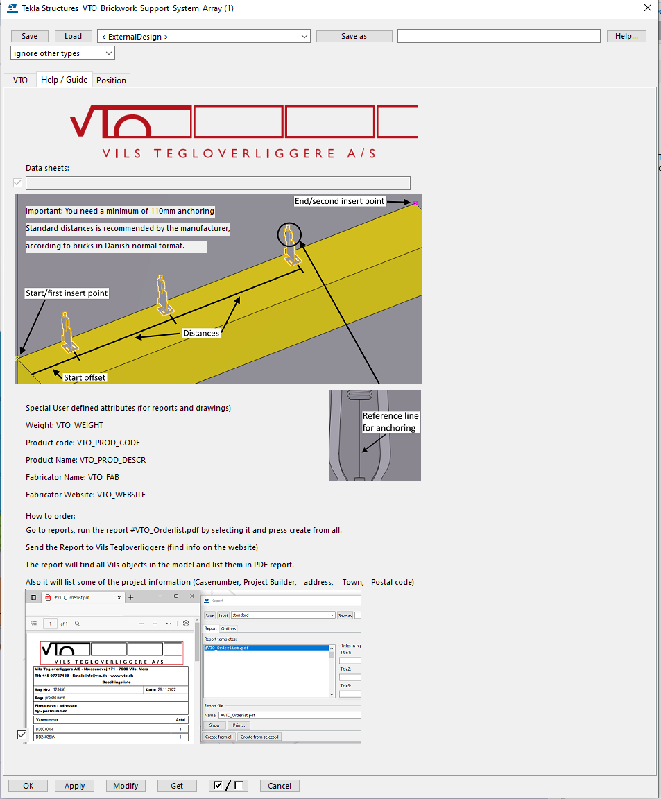 VTO Brickwork Support System - a Tekla Custom Component | BuildingPoint Scandinavia