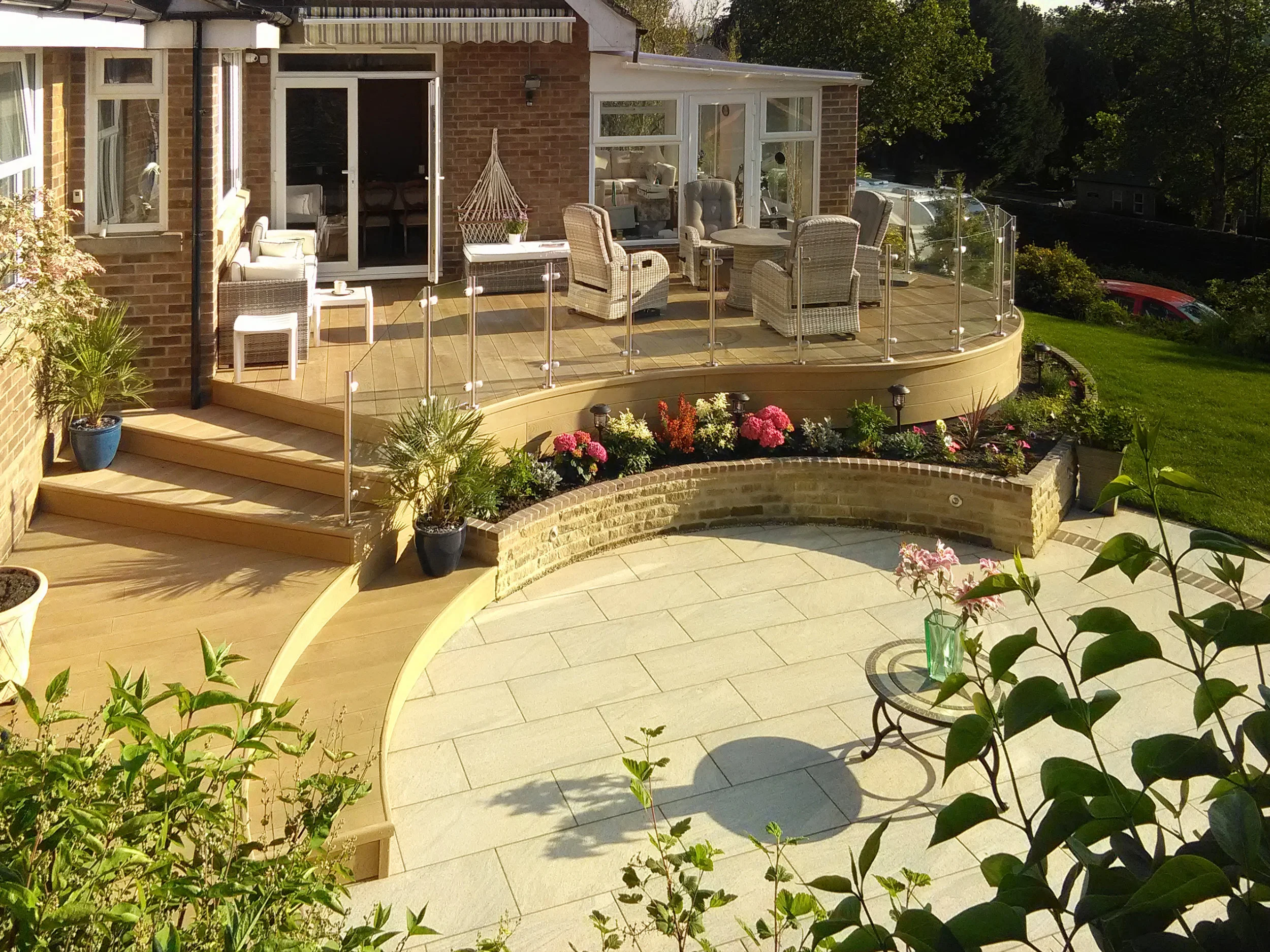 Circular terrace — Bottle Kiln Design