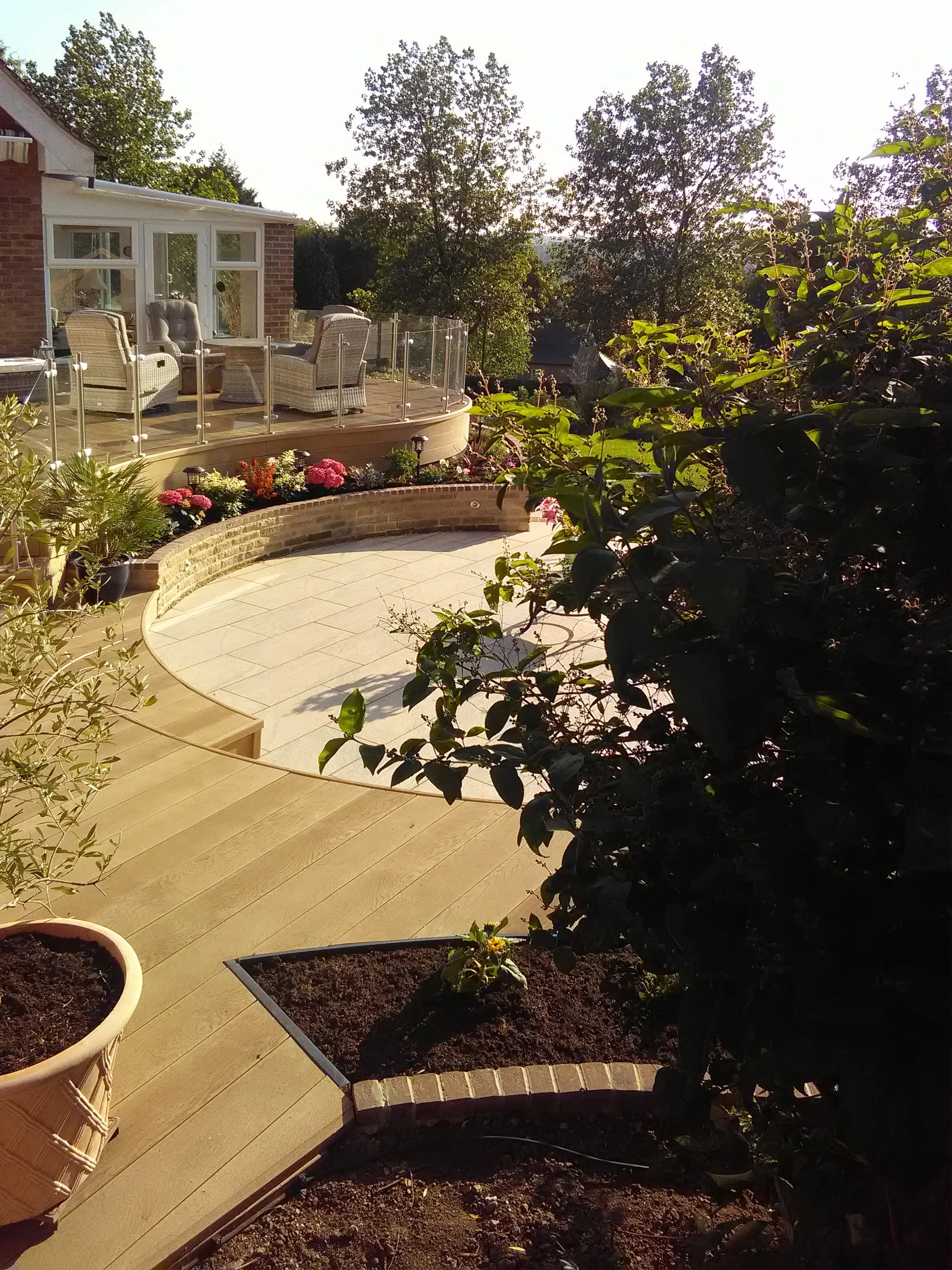 Circular terrace — Bottle Kiln Design