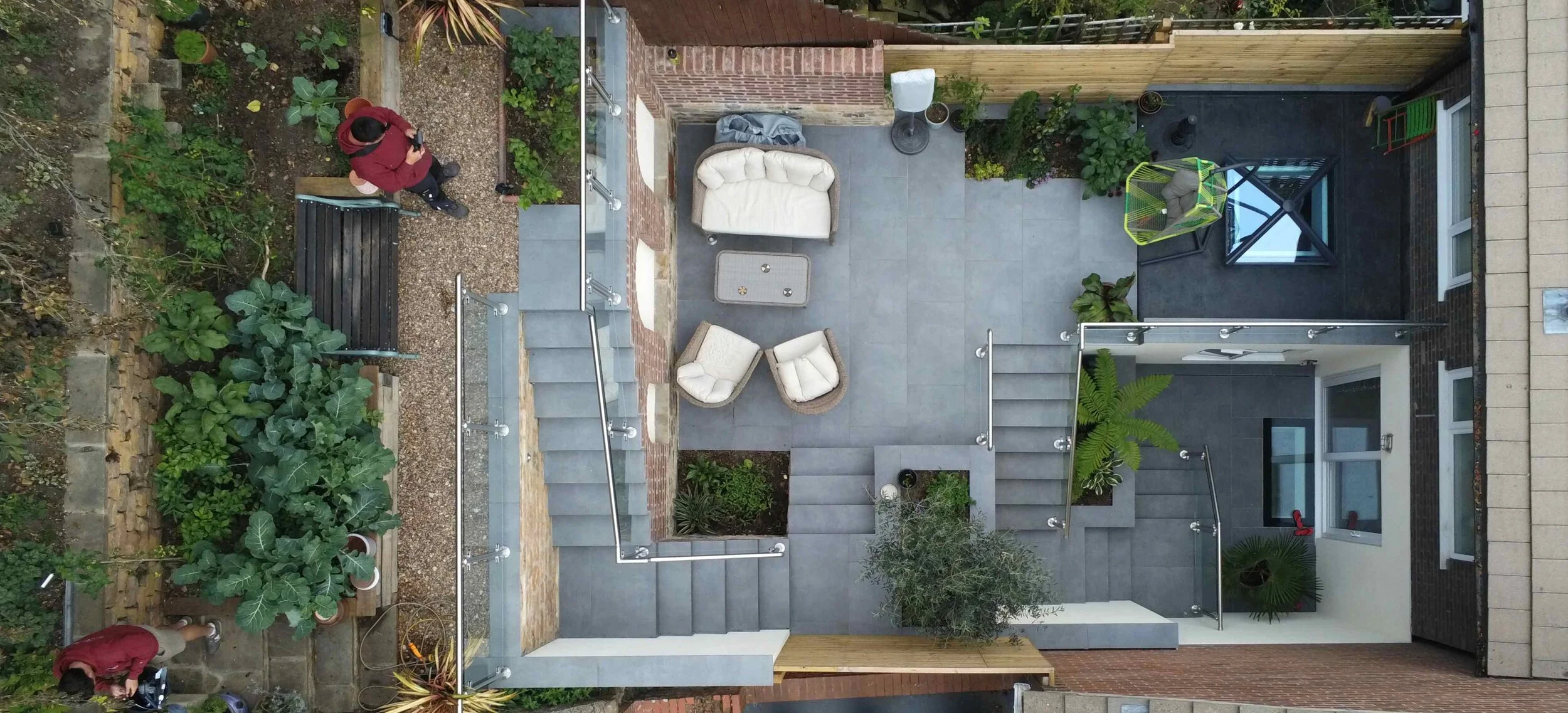 A challenging back garden! — Bottle Kiln Design