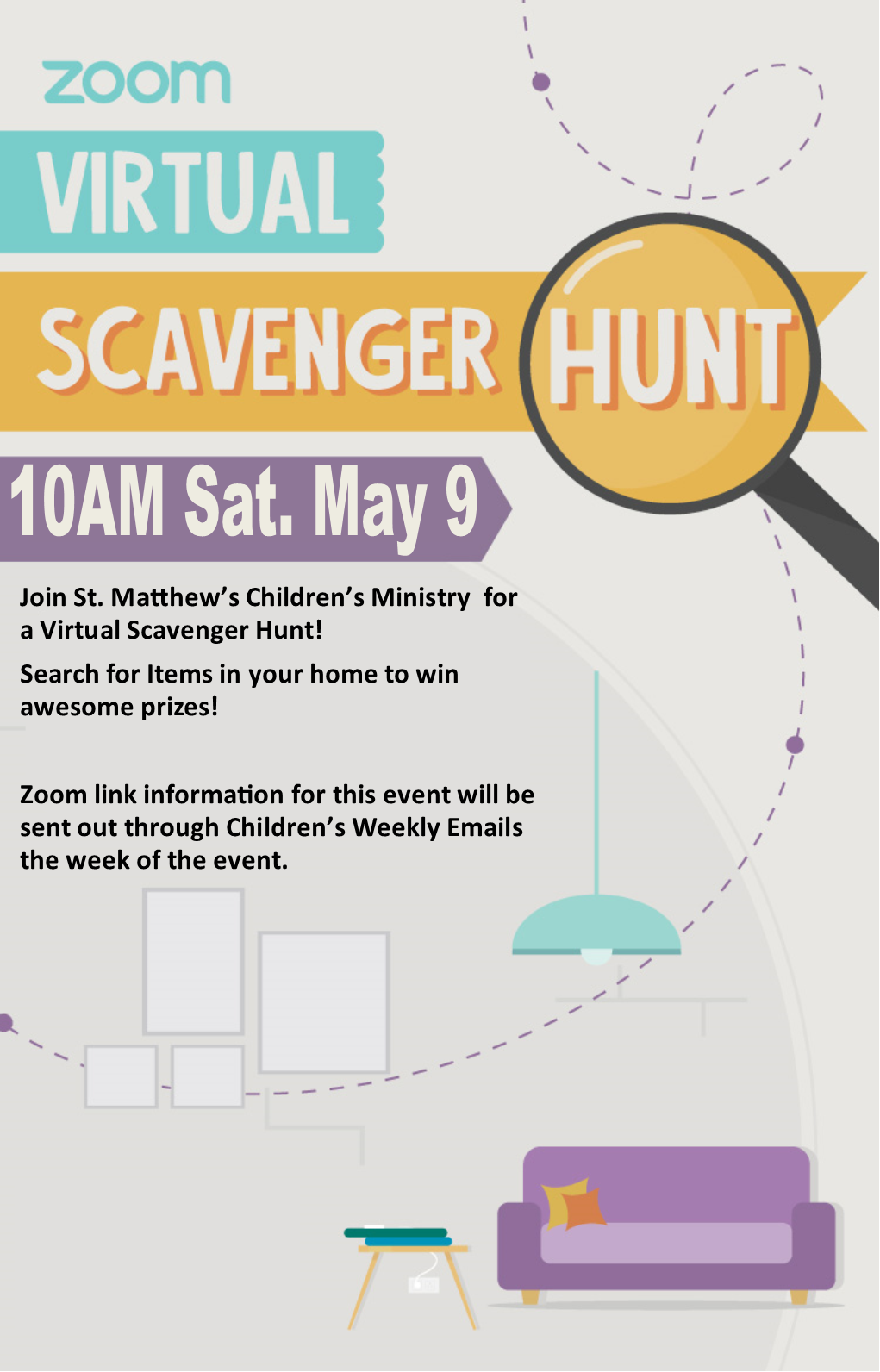 Children's Ministry Zoom Scavenger Hunt — St Matthew's UMC