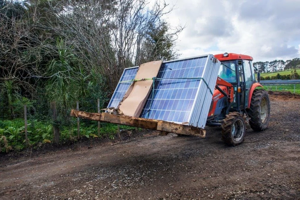 Solar Farm Project - Waiuku Solar Farm — Lightyears Solar