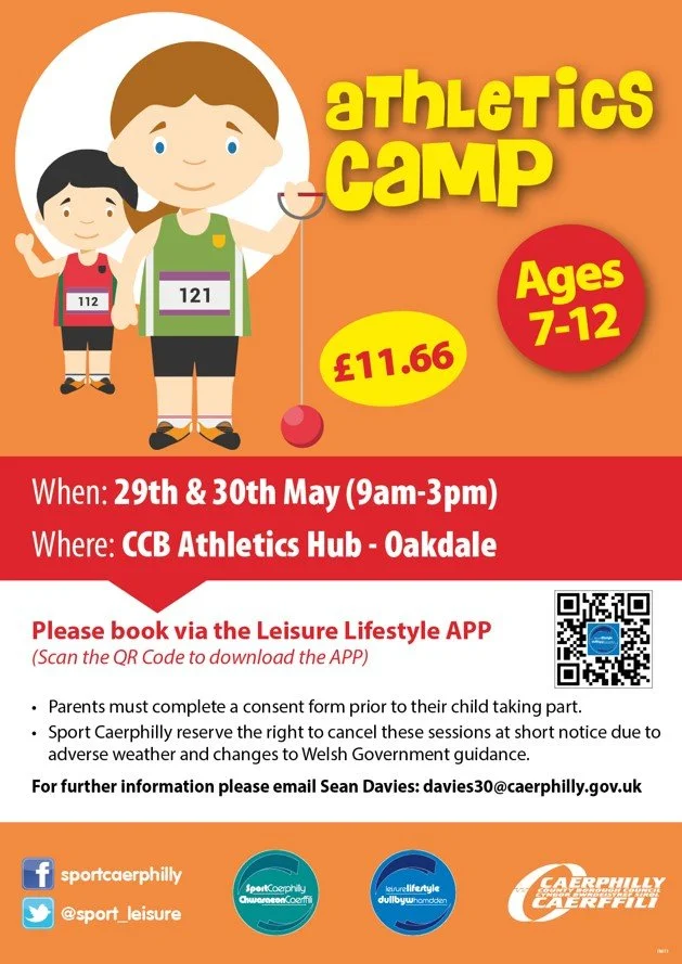 May Half-Term Athletics Camp — Bedwas and Rhydri Federated