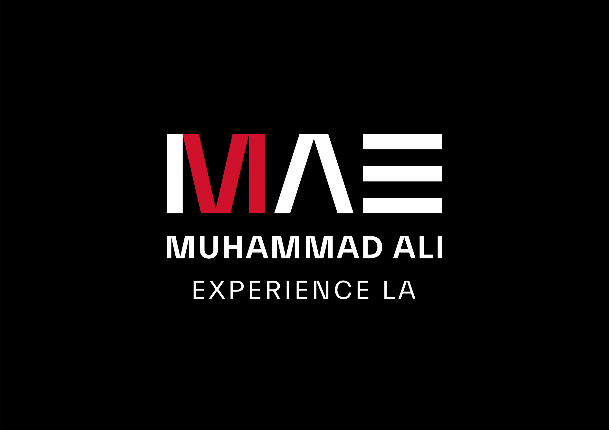 Muhammad Ali Name Logo