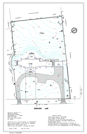 Topographic Survey — Spinelli Surveying