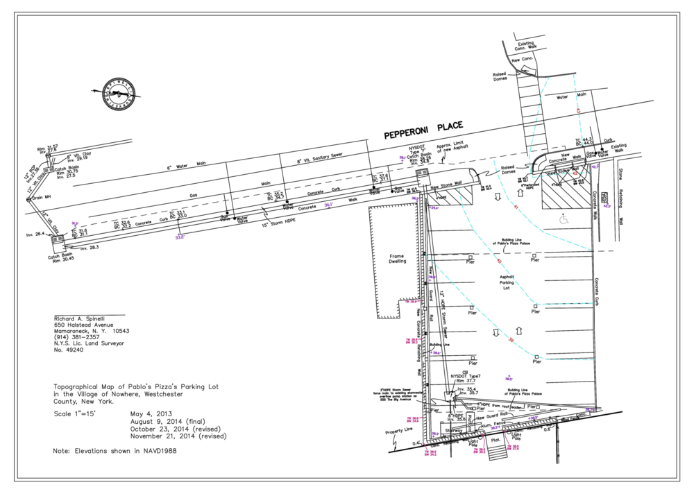 As-Built Survey — Spinelli Surveying