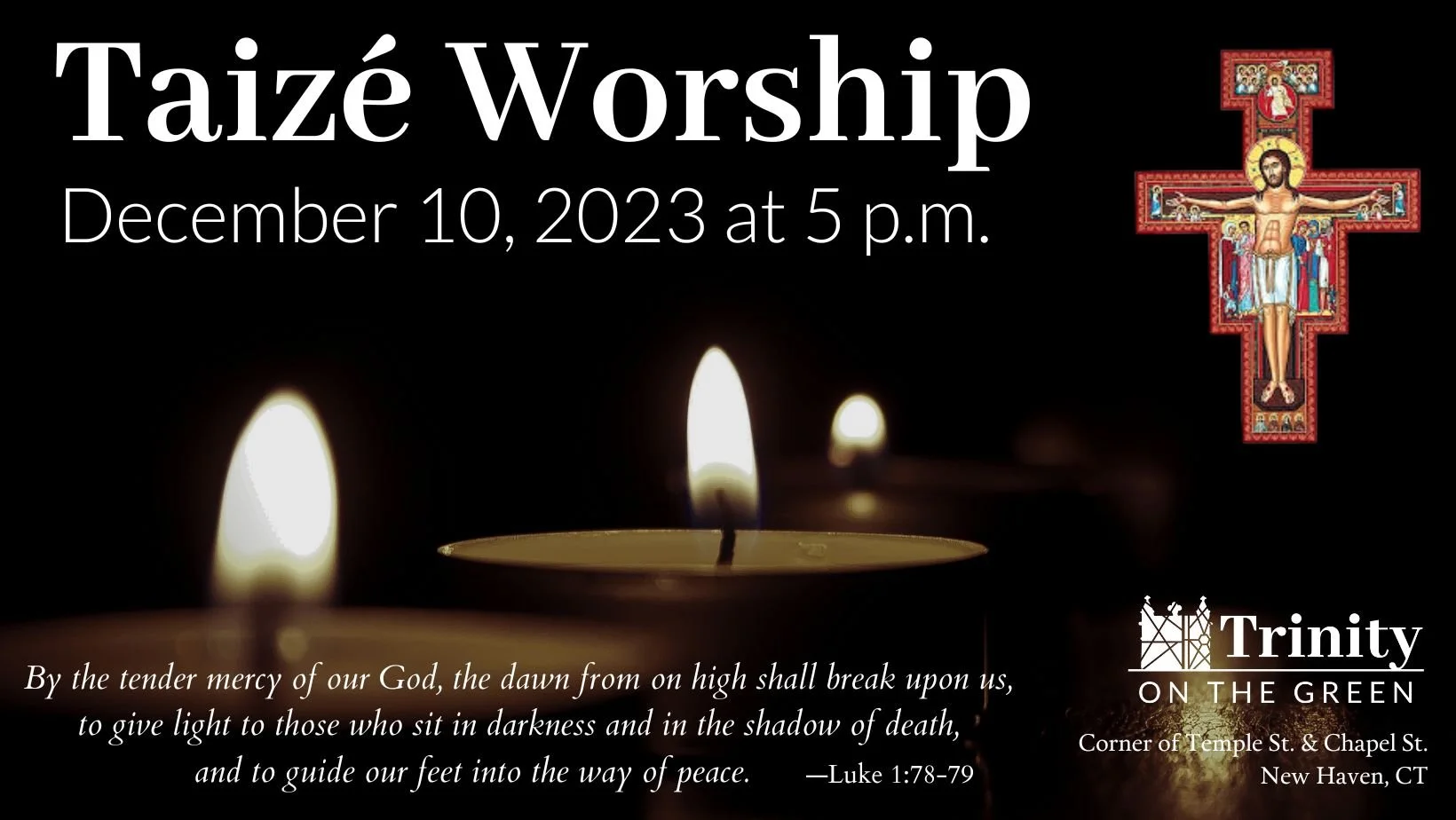 This Sunday: Taizé Worship — Trinity on the Green