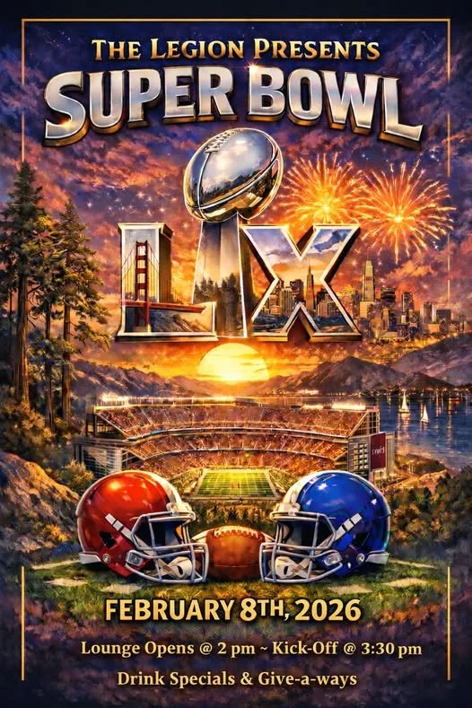 SuperBowl at the Legion — ASL Community Services