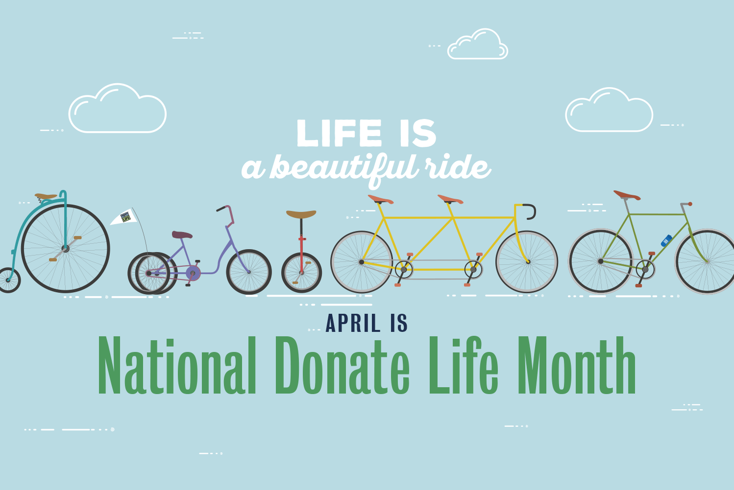 National Donate Life Month to celebrate, honor and recognize organ and ...