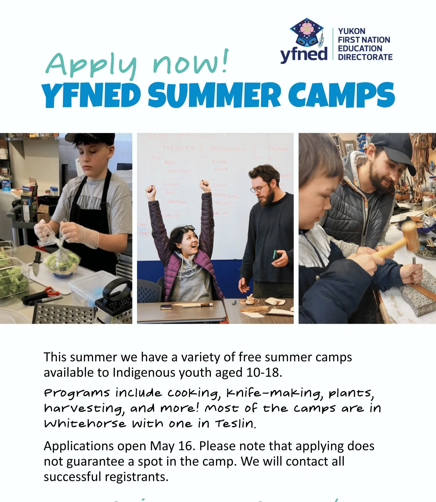 Camps — Yukon First Nation Education Directorate