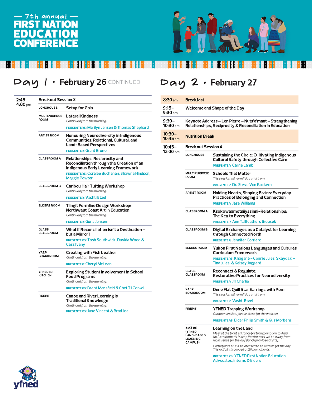 First Nation Education Conference — Yukon First Nation Education ...