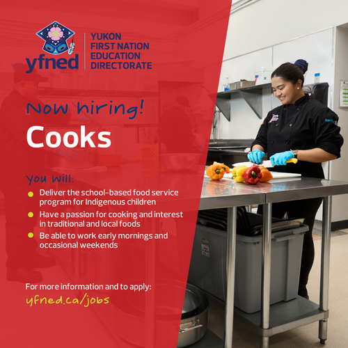 Jobs and benefits — Yukon First Nation Education Directorate