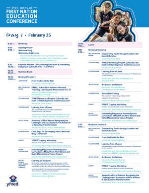 First Nation Education Conference — Yukon First Nation Education ...