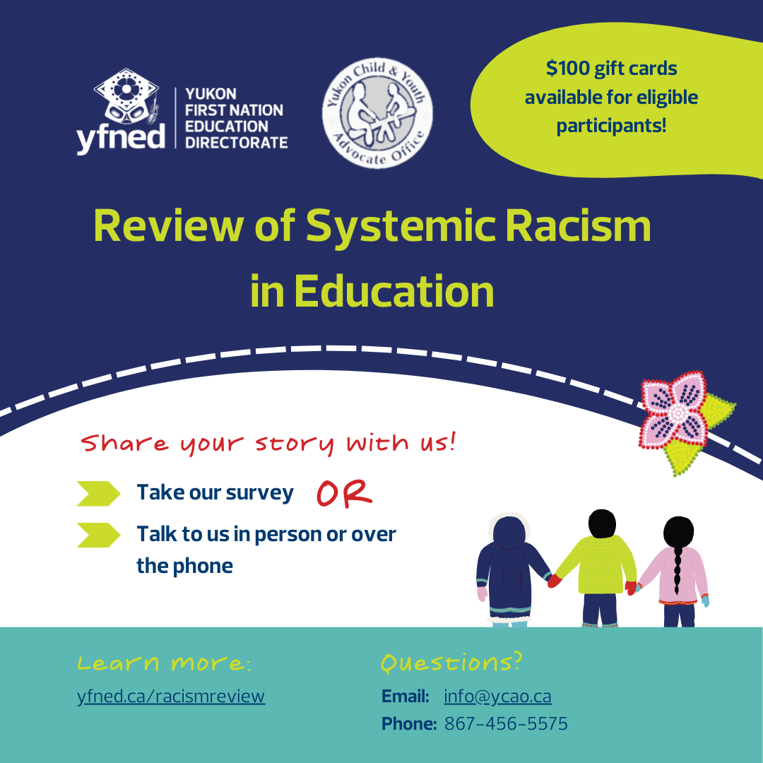 Review of Systemic Racism — Yukon First Nation Education Directorate
