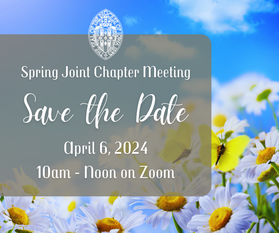 Upcoming Events — Episcopal Diocese of Iowa