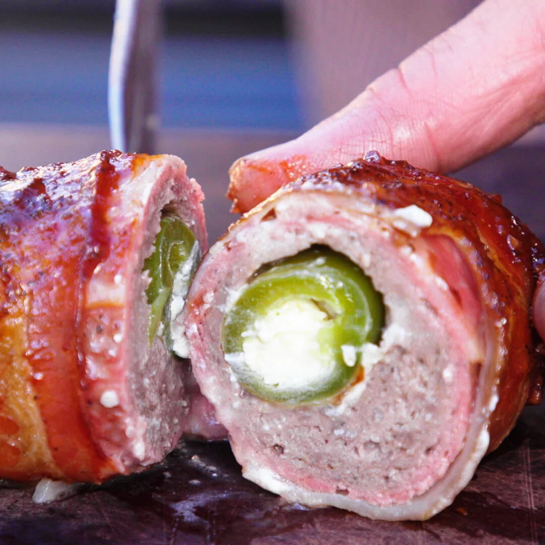 How to cook Smoked Armadillo Eggs on the Grill - Stuffed Jalapeno ...