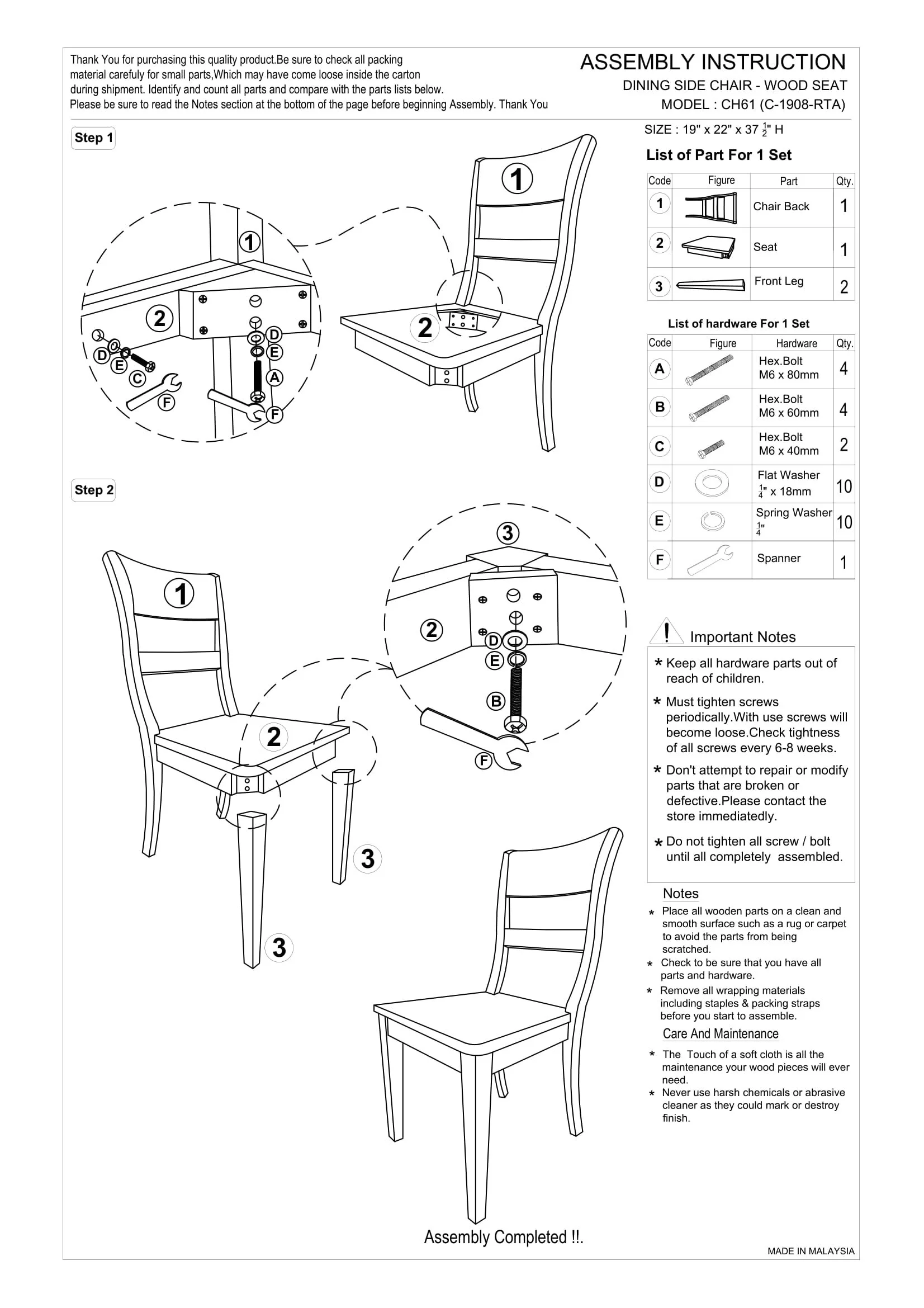 Dining Height Chairs — Iconic Furniture Company