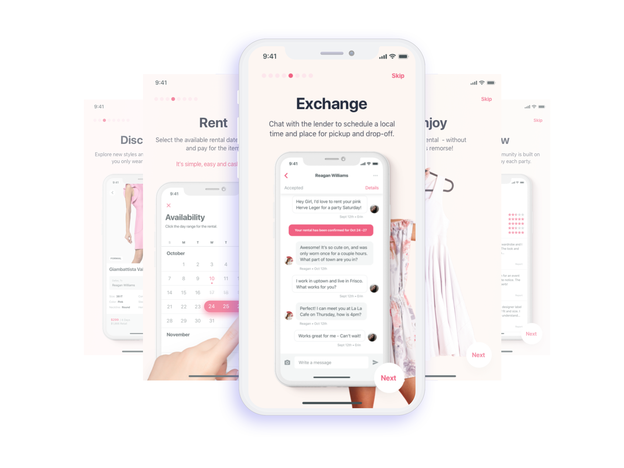 Rent My Wardrobe App - Rent Designer Clothes