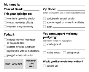 Pledge Card — Ask Every Student
