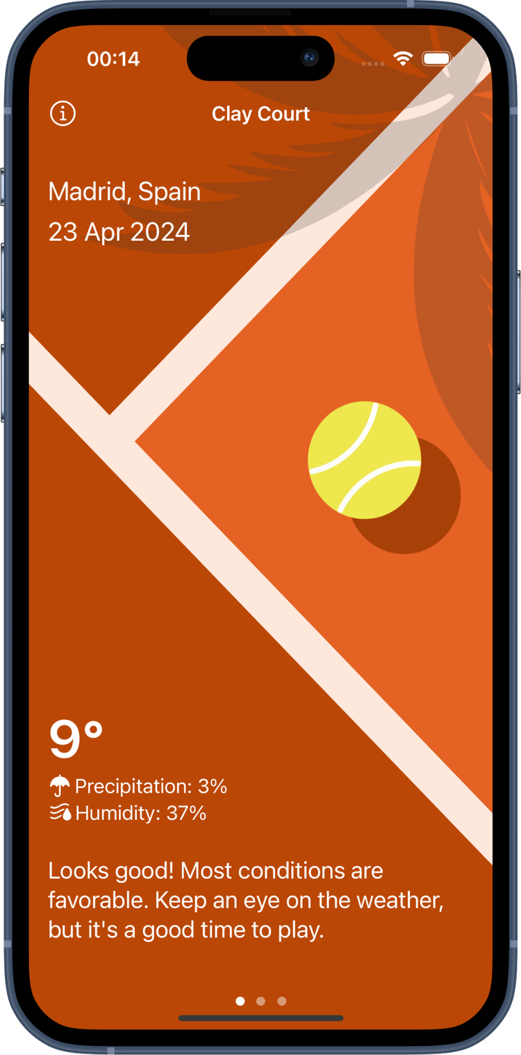 Should I play tennis today? — Mikayla Kim
