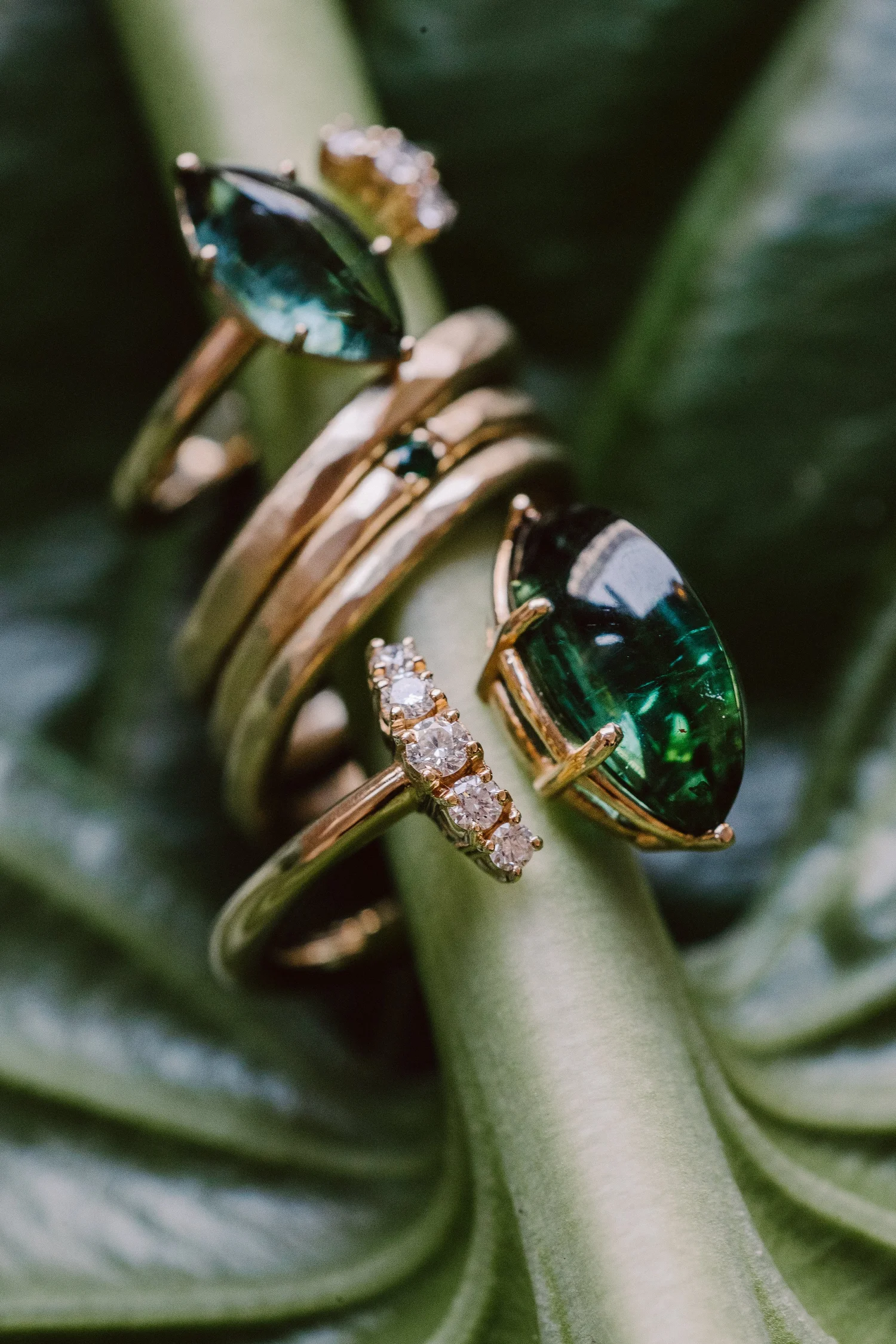 Colour Burst Ringe - Katie g. | Handgefertigter Schmuck Made in Vienna