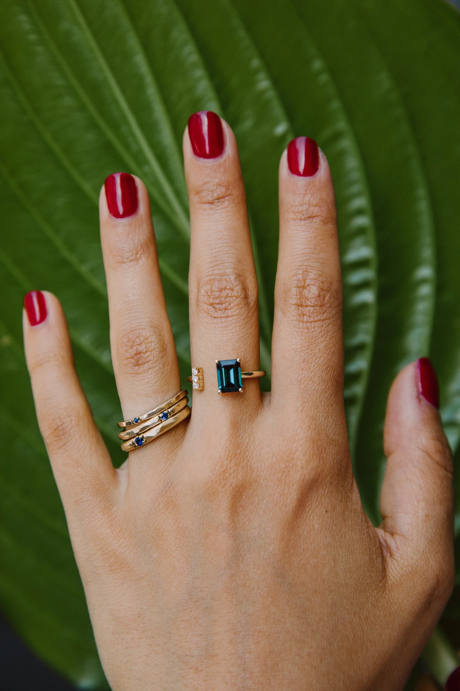Colour Burst Ringe - Katie g. | Handgefertigter Schmuck Made in Vienna