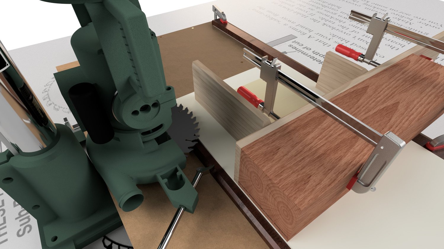 Concepts, Models & Renders — Mr. Sawdust