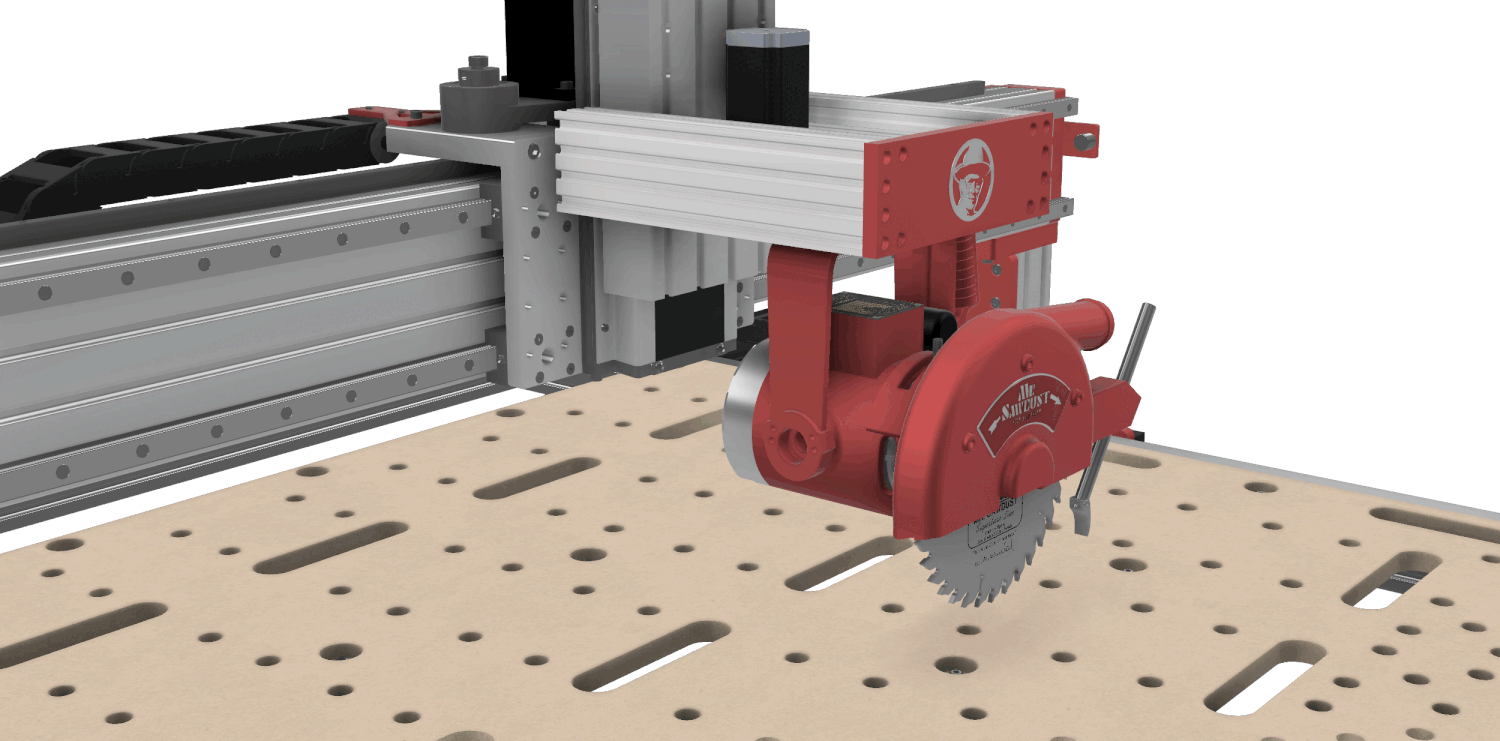 CNC Radial Arm Saw — Mr. Sawdust