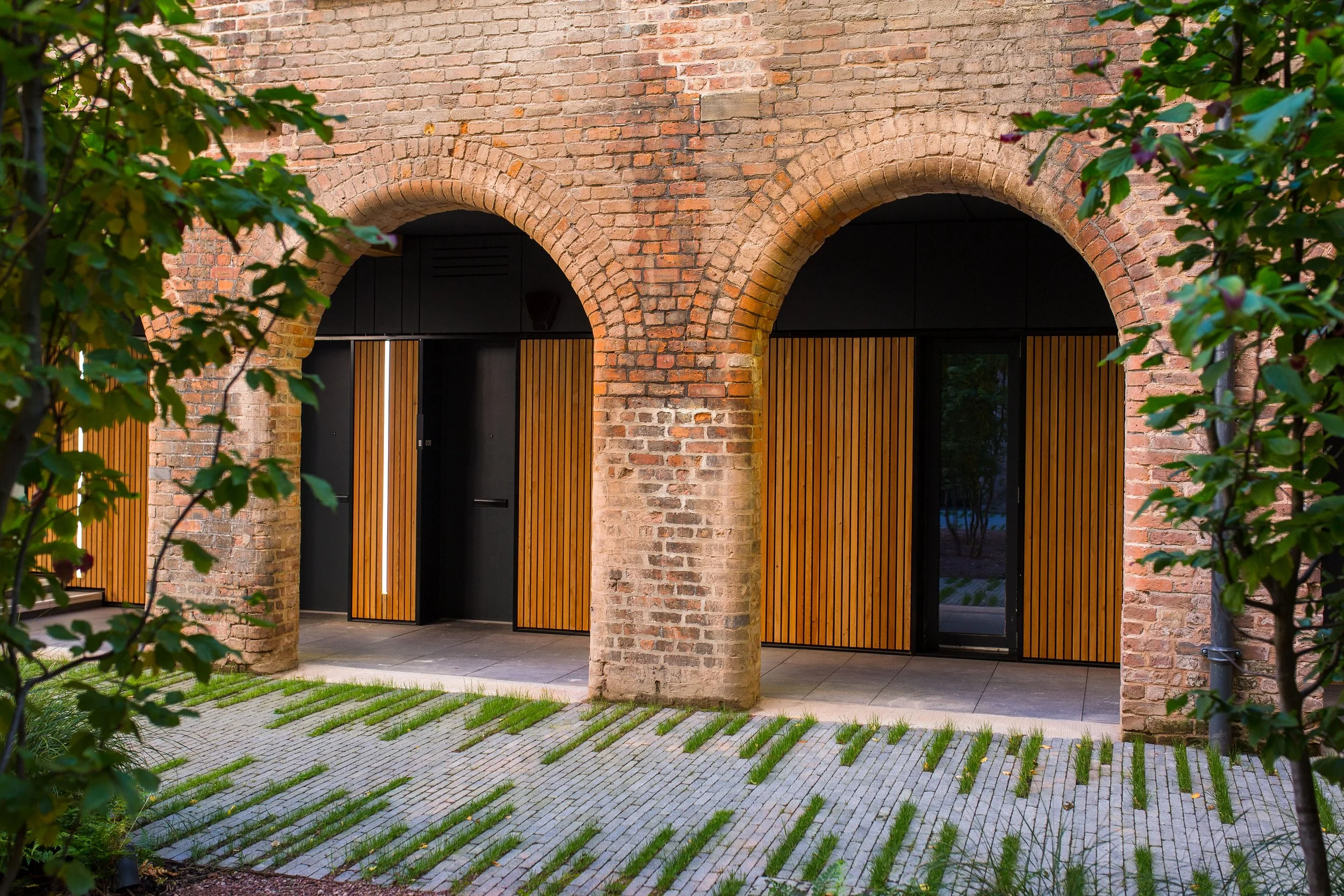 Crusader Works — Exterior Architecture