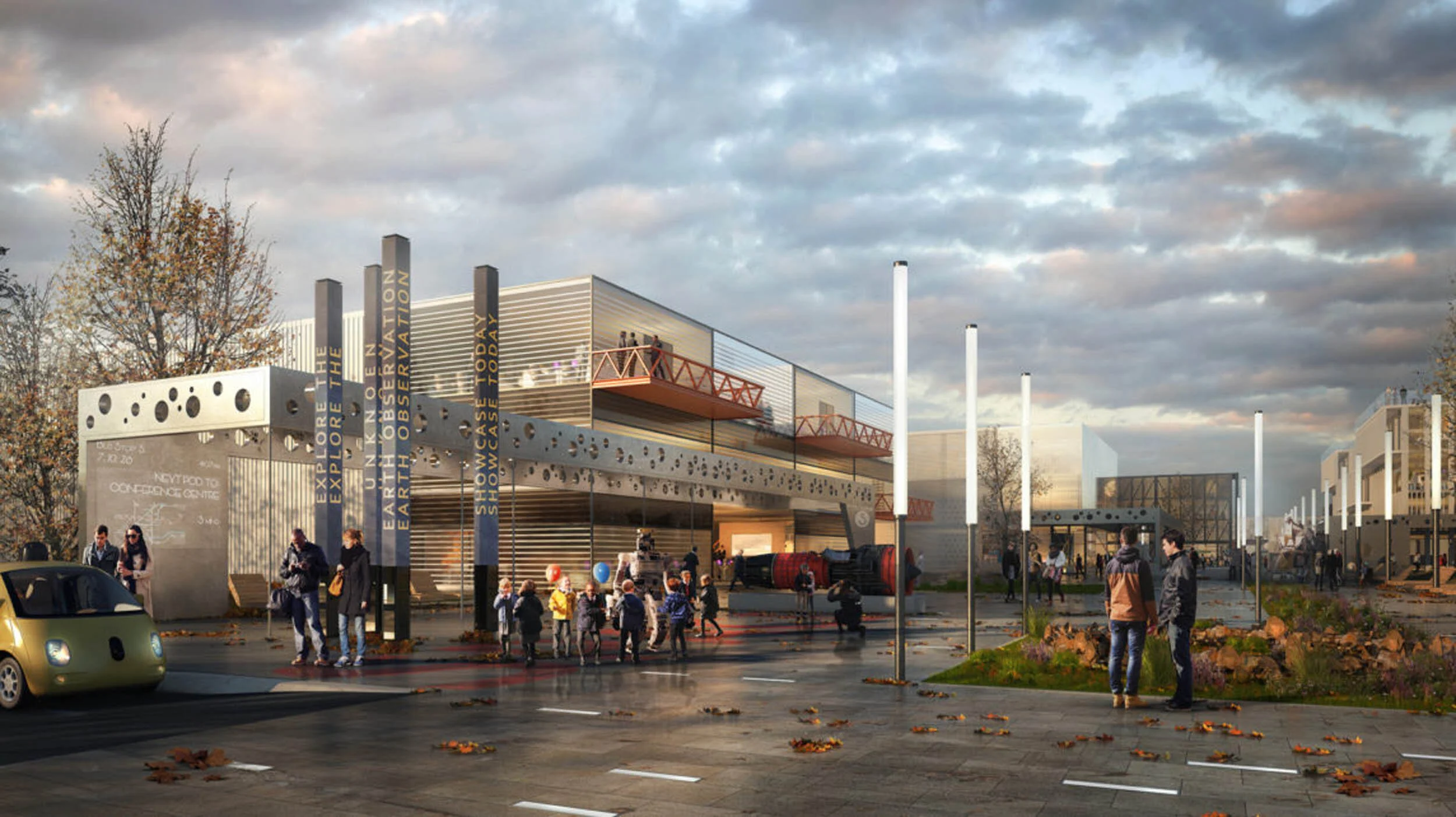 Harwell Campus — Exterior Architecture