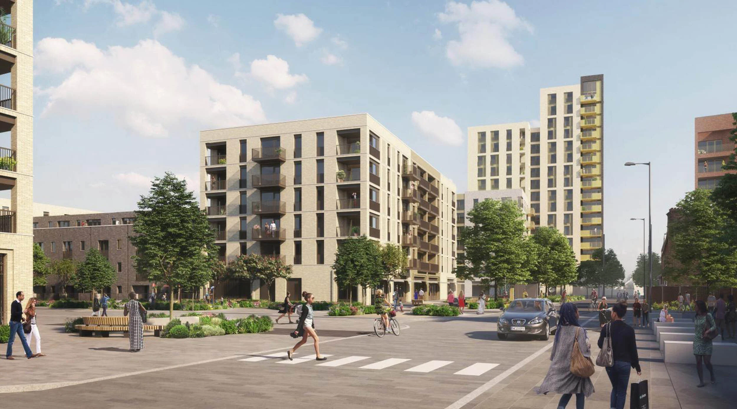 Alma Estate Regeneration — Exterior Architecture