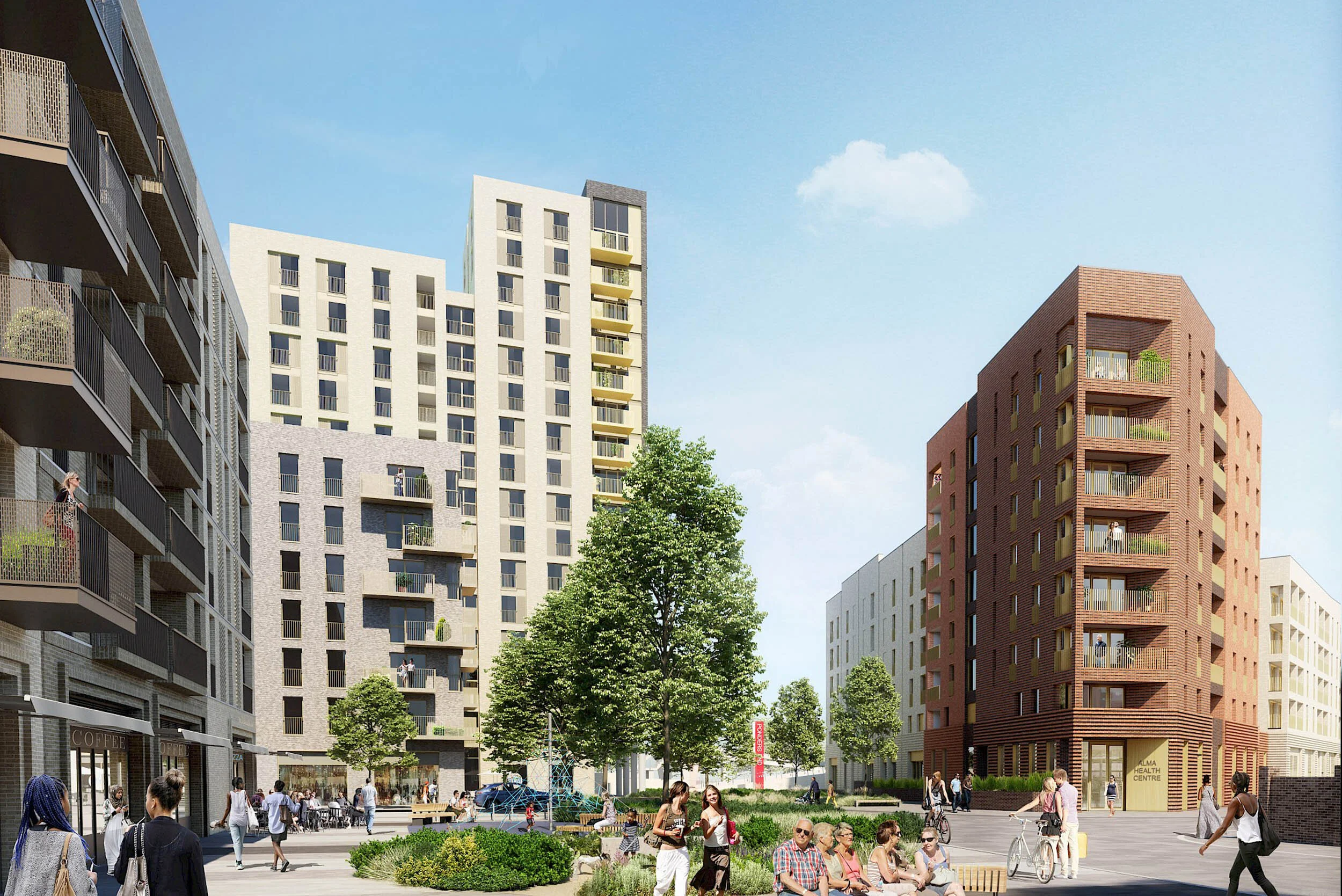 Alma Estate Regeneration — Exterior Architecture