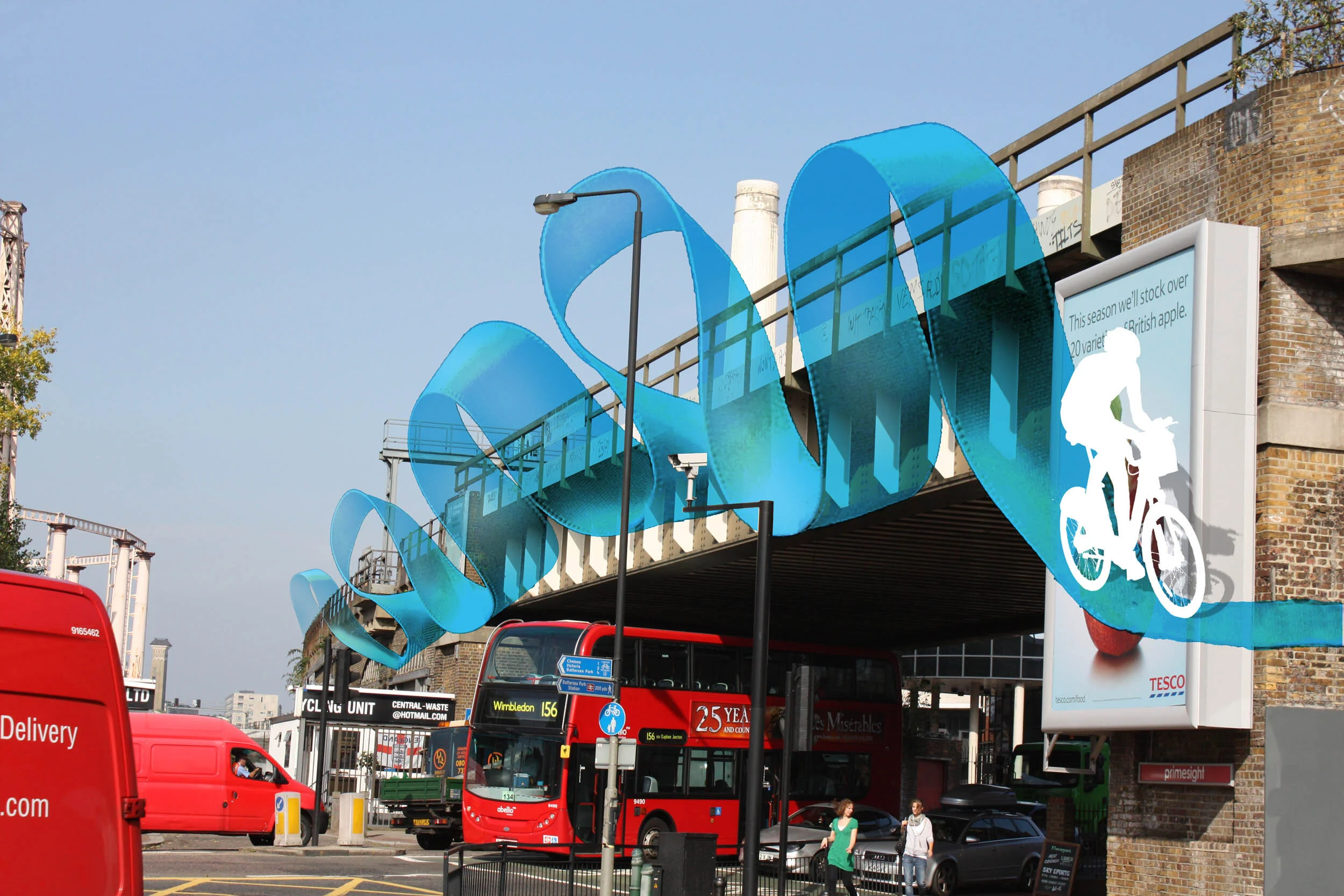 SkyCycle — Exterior Architecture