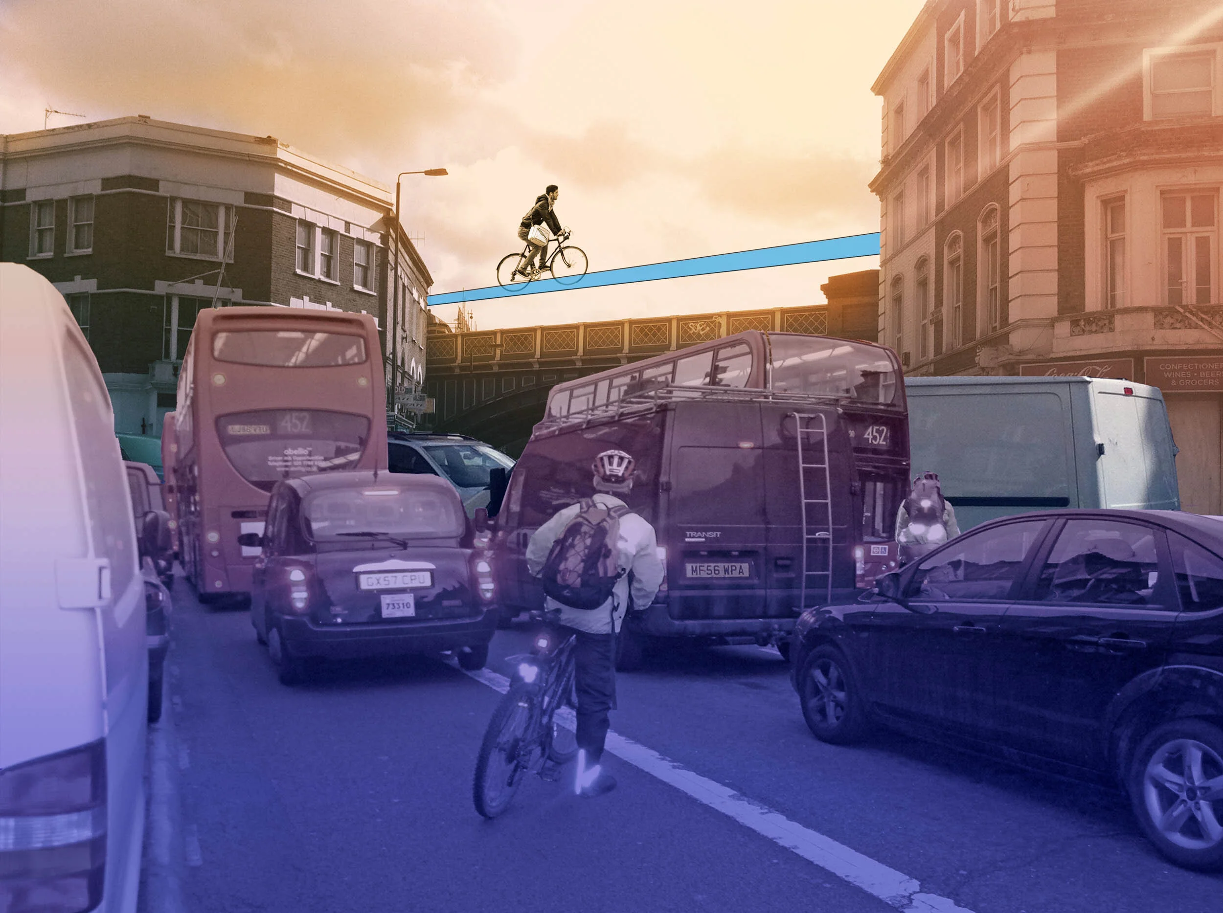 SkyCycle — Exterior Architecture