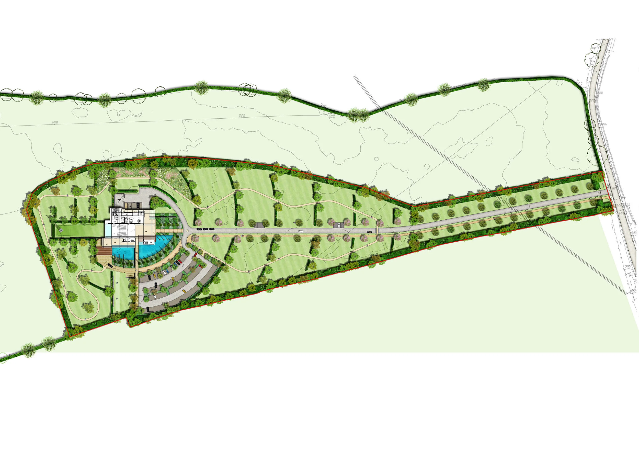 Trent Valley Crematorium — Exterior Architecture