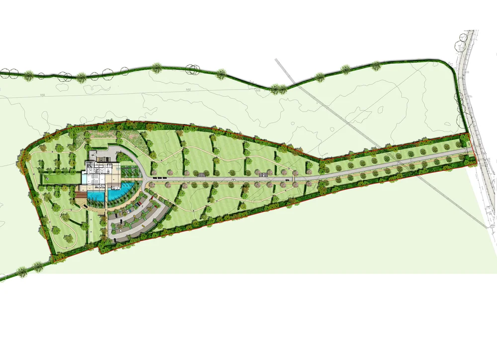 Trent Valley Crematorium — Exterior Architecture